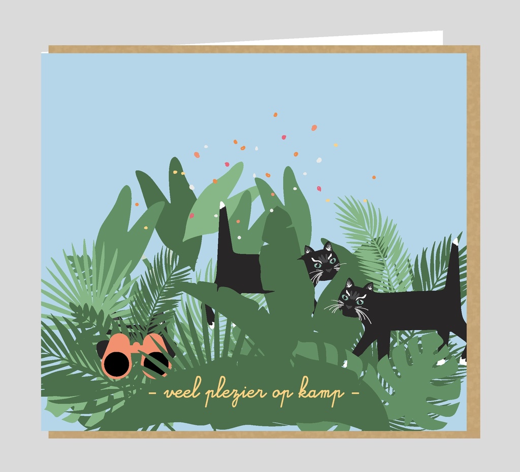 Kaartje mailbox: ‘Veel plezier op kamp diertjes’ | kollekt
